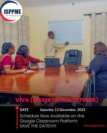 VIVA (THESIS DEFENSE) – INSTITUTE OF SUSTAINABLE PROJECT PLANNING ...
