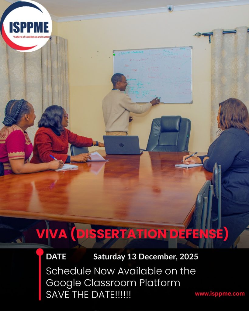VIVA (THESIS DEFENSE) – INSTITUTE OF SUSTAINABLE PROJECT PLANNING ...